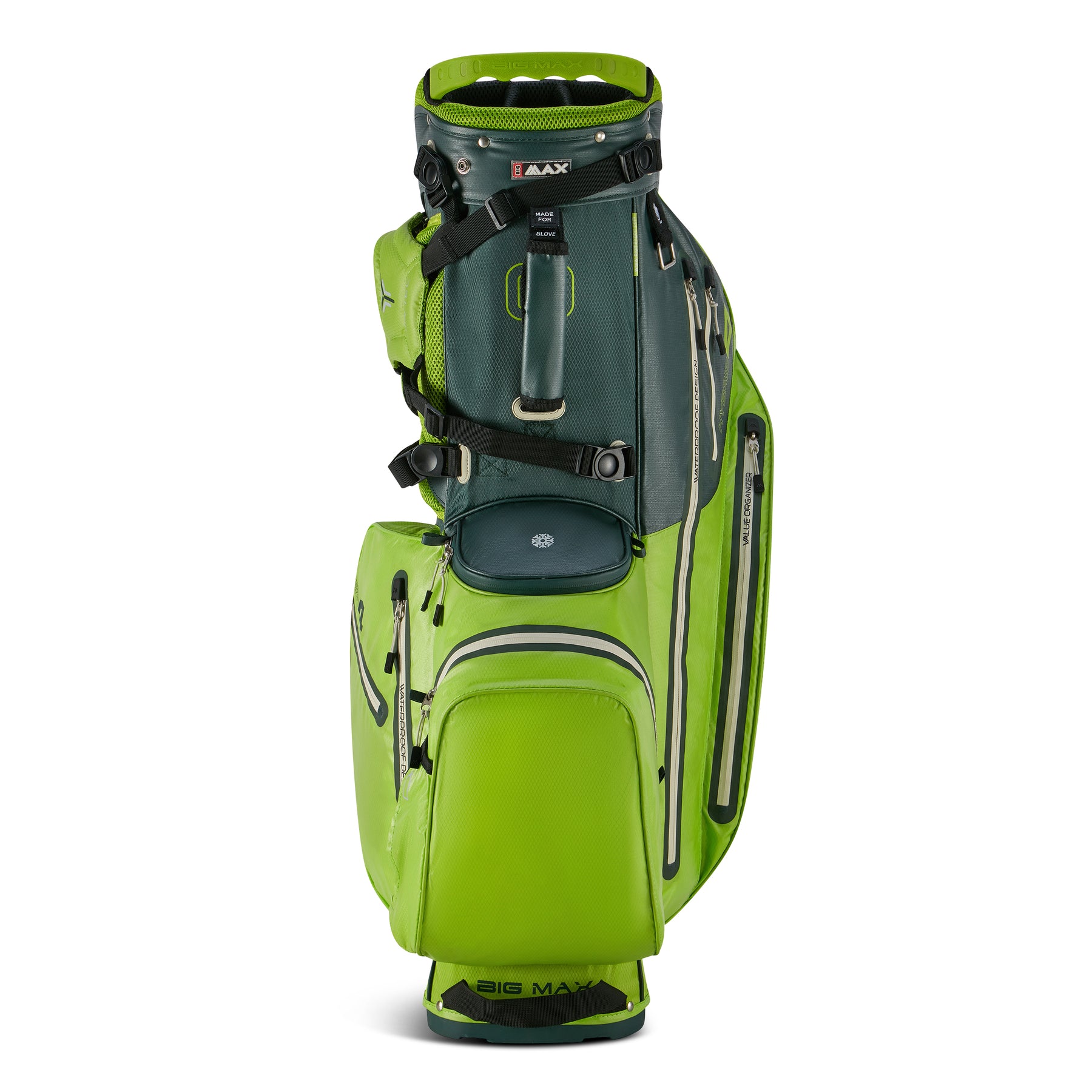 BIG MAX AQUA Hybrid 4 - 100% Wasserdichtes Hybrid Golfbag - BIG MAX Golf